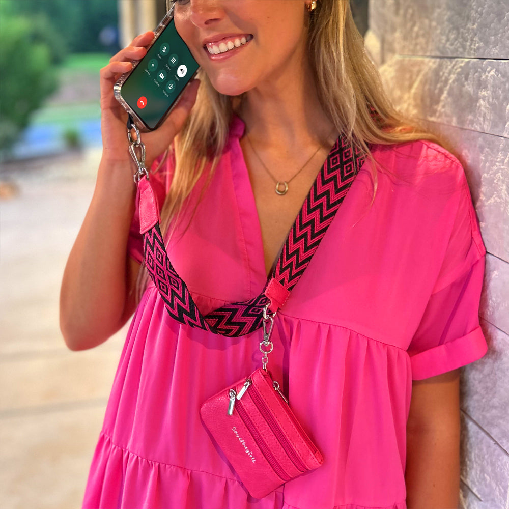 Clip & Go Strap with Pouch Chevron/Diamond Collection – SaveTheGirls