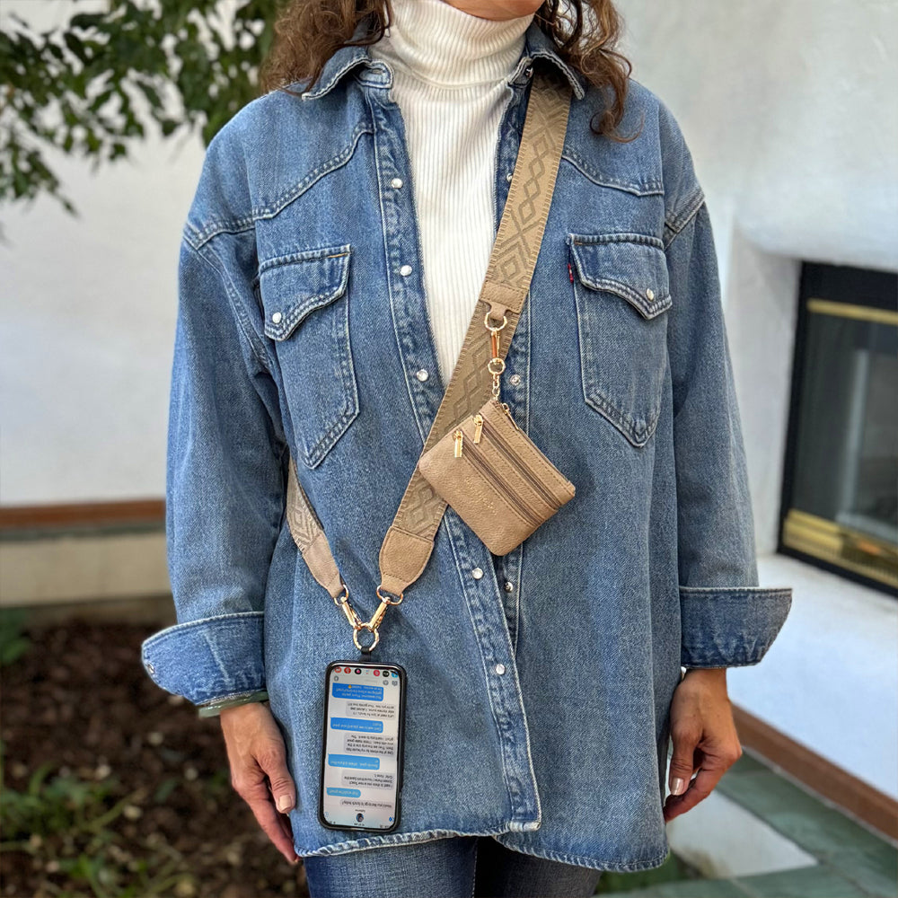 Clip & Go Strap w/Zippered Pouch Classic – SaveTheGirls