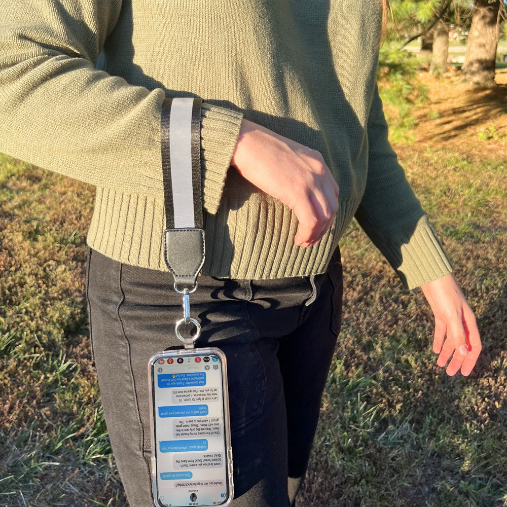 Clip & Go Strap with Pouch - Reflective Collection – SaveTheGirls