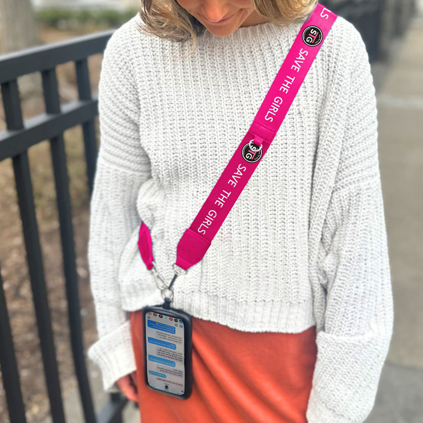 Clip & Go Strap STG Logo – SaveTheGirls